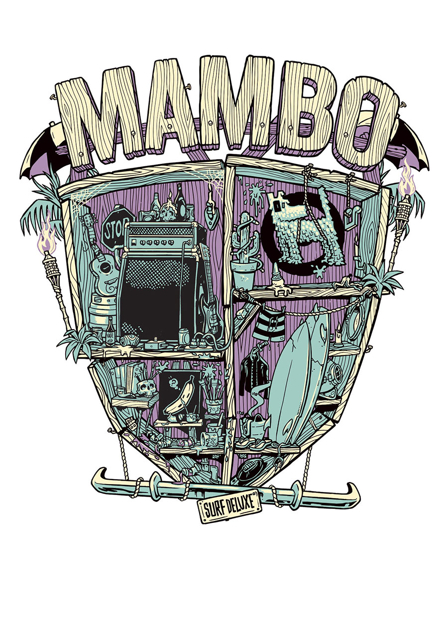 Mambo Surf Deluxe – Marty Schneider Art